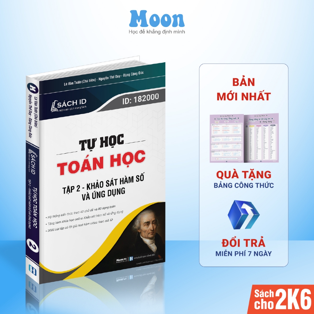Sách Tự học Toán học tập 2: Khảo sát Hàm số và Ứng dụng ôn luyện thi ...