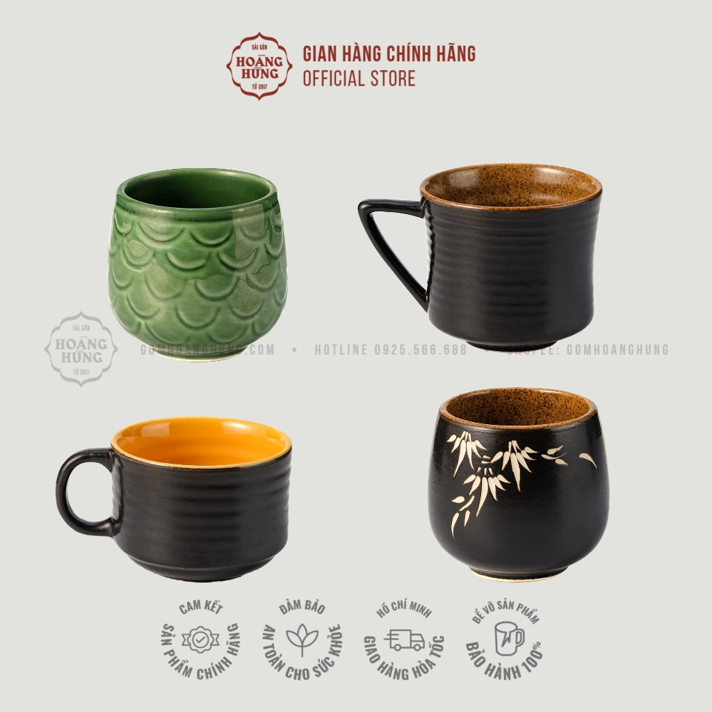 Cốc Gốm nhỏ, thưởng trà đạo, đậm chất Á Đông - Handmade Oriental Tea ...