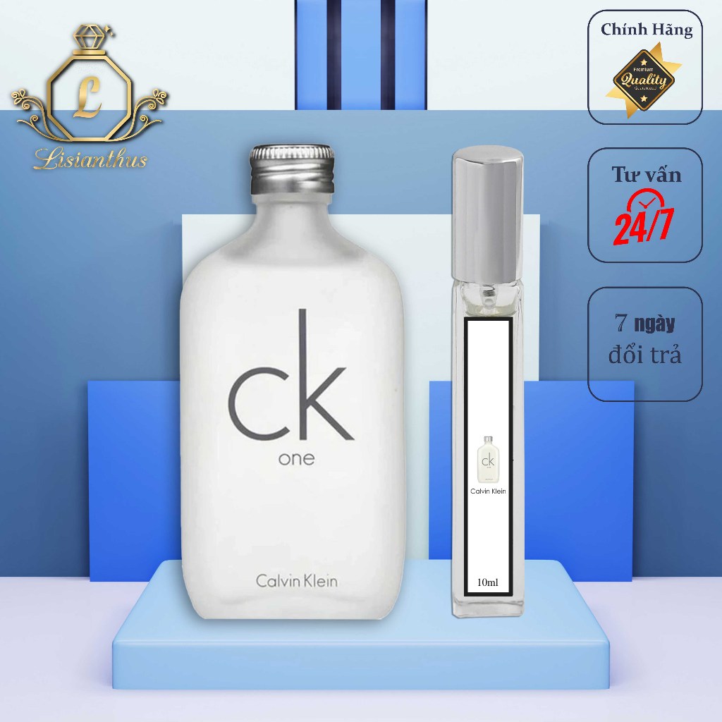 Nước hoa Unisex CK One EDT năng động, cuốn hút, lưu hương lâu - chai ...