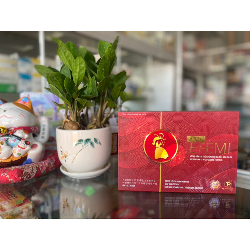 TINAFA EFÈMI-Hỗ trợ cho phụ nữ suy giảm nội tiết tố, rối loạn kinh ...