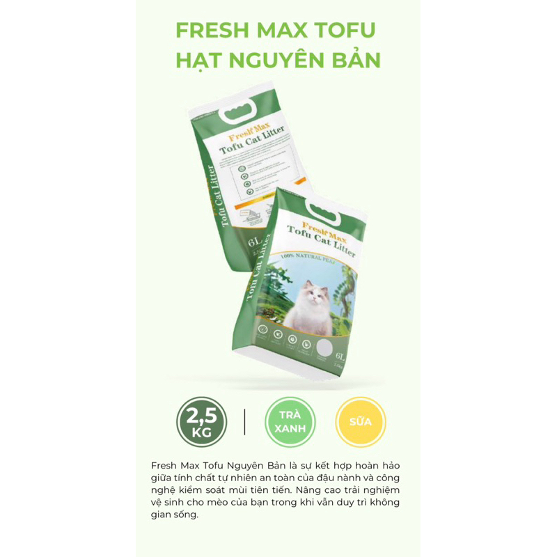 [CÓ SỈ] CÁT ĐẬU NÀNH FRESHMAX - DÙNG ĐƯỢC CHO MÁY VỆ SINH TỰ ĐỘNG ...