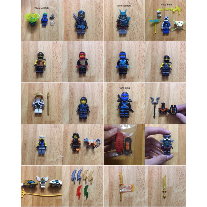 Minifigures Ninjago mẫu 3 ( mini ninjago) | Shopee Việt Nam
