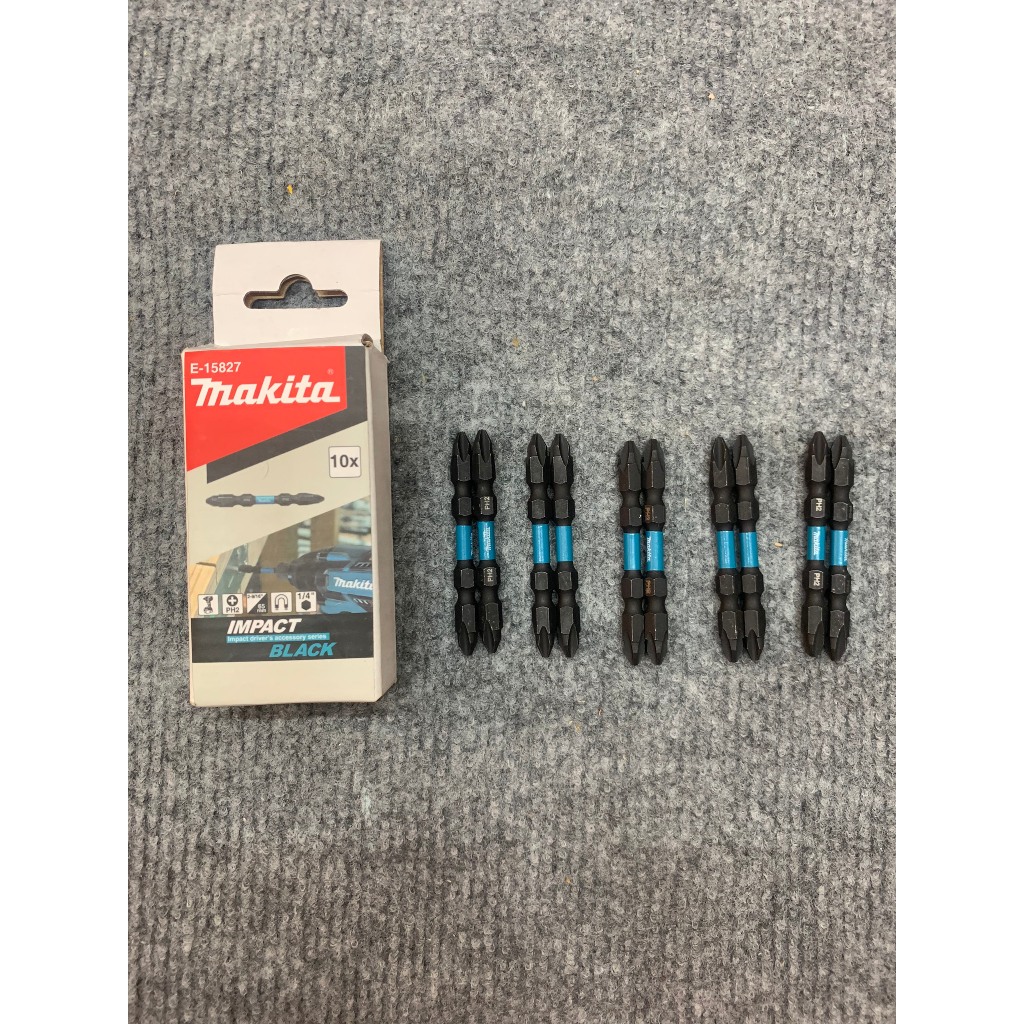 Mũi vít 2 đầu PH2x65mm Impact Black Makita E-15827 | Shopee Việt Nam