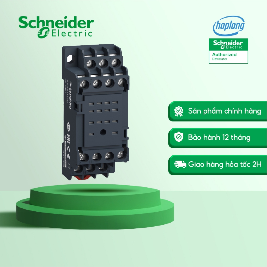 Đế rơ le 14 chân cho dòng RXM4 Schneider RXZE1M4C | Shopee Việt Nam