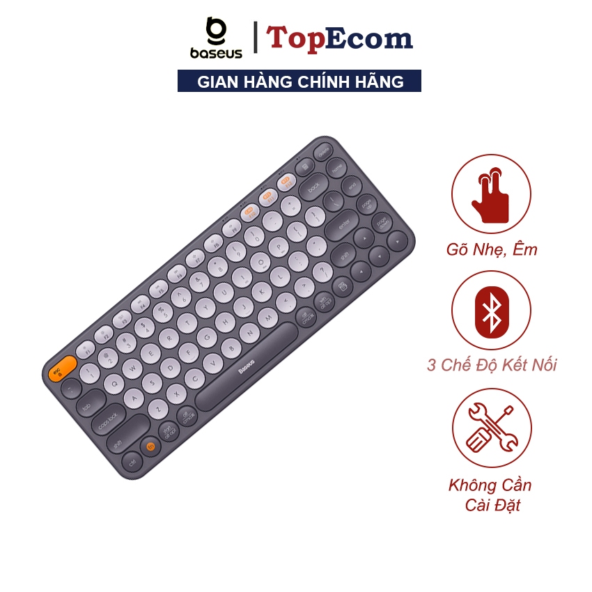Bàn Phím Không Dây Baseus Wireless Keyboard K01A Thiết Kế Sang Trọng ...