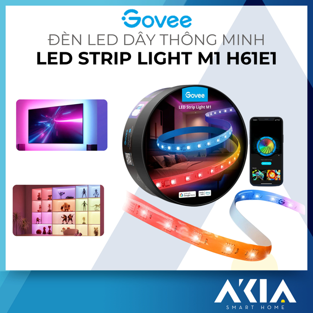 Đèn LED dây Govee LED Strip Light M1 H61E1 - RGBIC 16 triệu màu, đồng ...