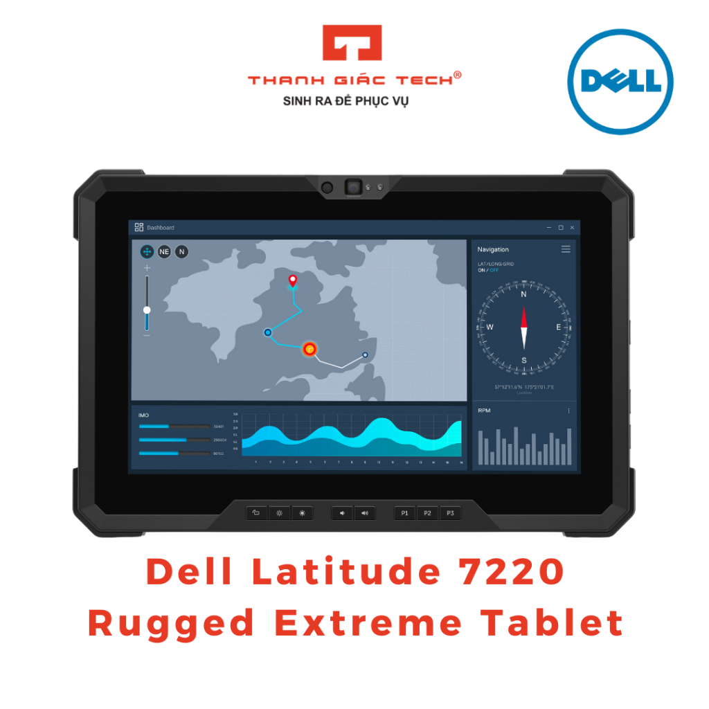 Máy Tính Bảng Dell Latitude 7220 Rugged Extreme Tablet | Shopee Việt Nam