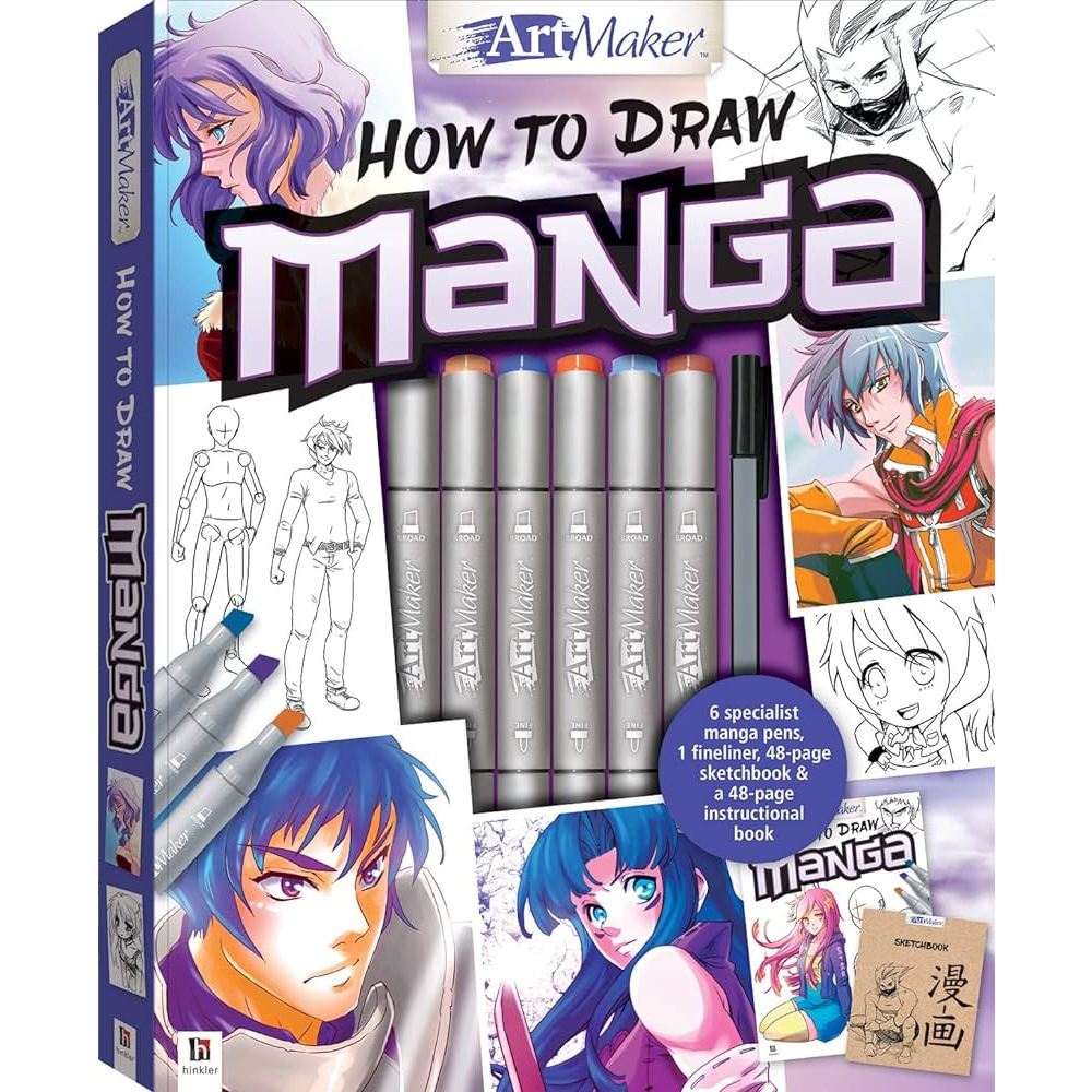 Sách tiếng Anh - Art Maker: How To Draw Manga | Shopee Việt Nam