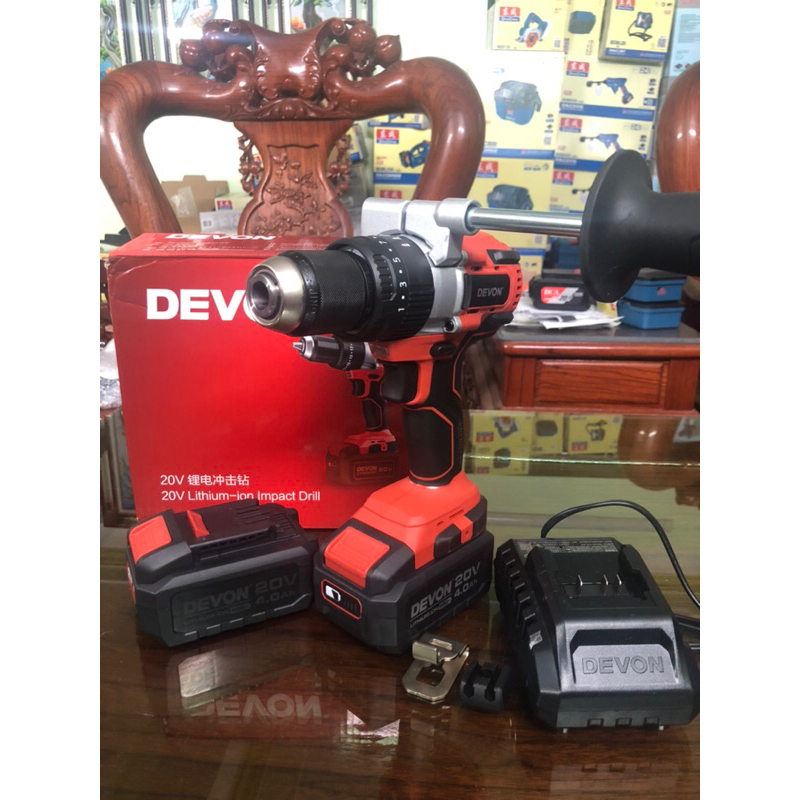 máy khoan pin DEVON 5283 chính hãng bảo hành 6tháng | Shopee Việt Nam