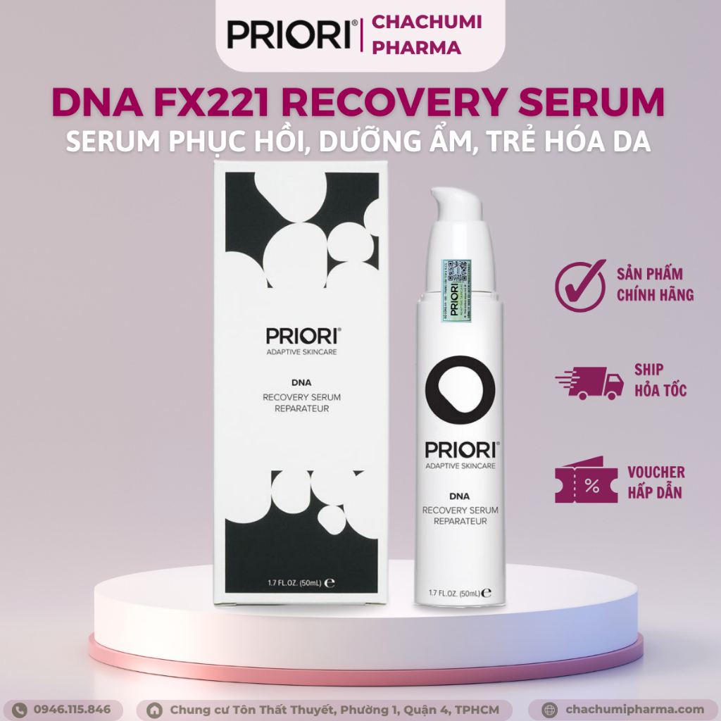 Priori DNA Fx221 Recovery Serum - Serum phục hồi, dưỡng ẩm, trẻ hóa da ...