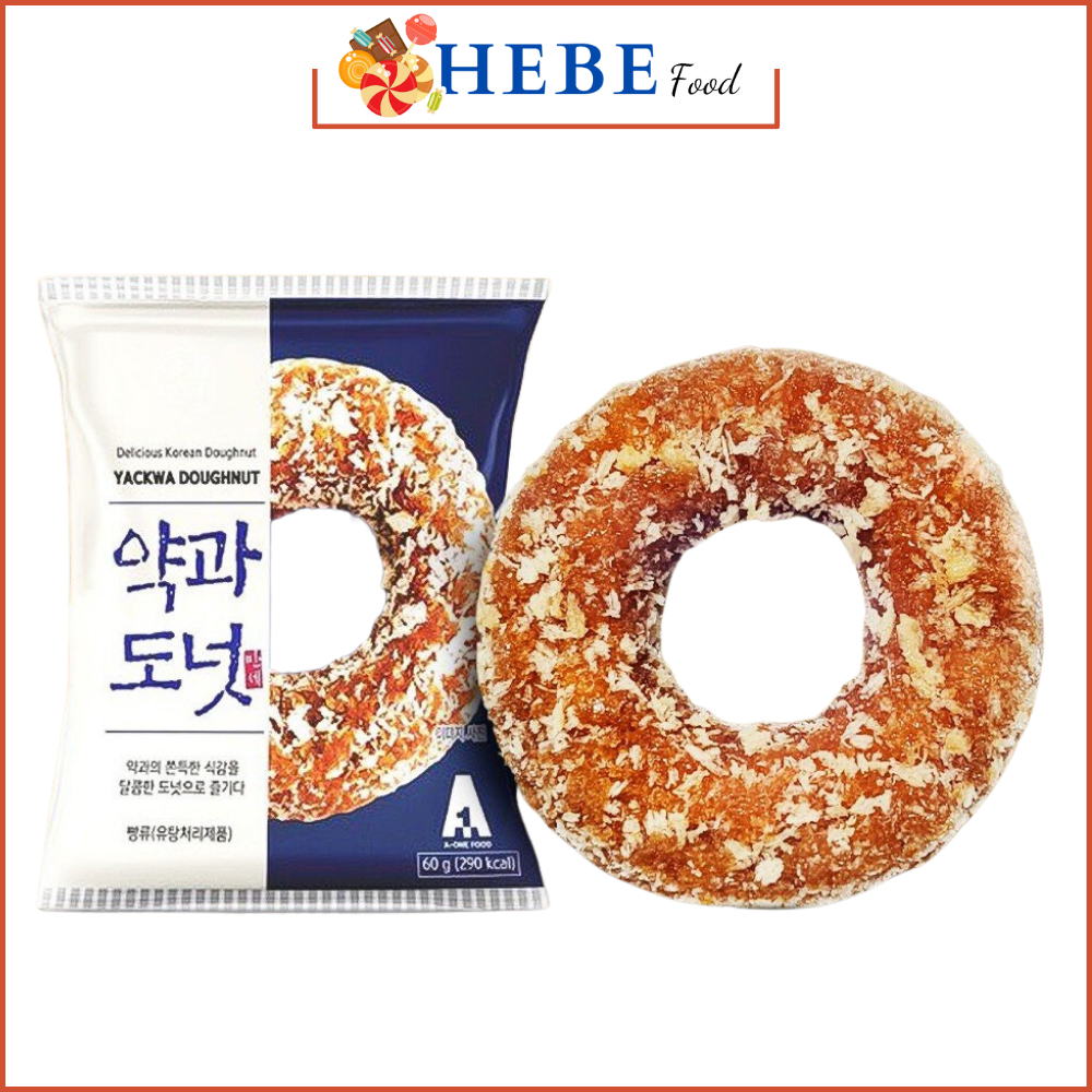 Bánh Vòng Donut Yackwa Korea 60g | Shopee Việt Nam