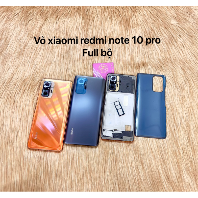 Nắp lưng sau xiaomi redmi note 10 pro 4g/Vỏ sau xiaomi redmi note 10 ...