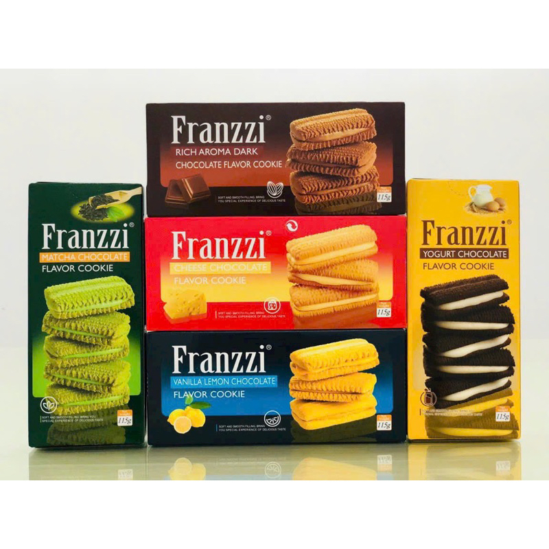 Bánh Quy franzzi đủ vị hộp 58g, 115g, 102g Bánh Quy Franzzi DATE 10/ ...