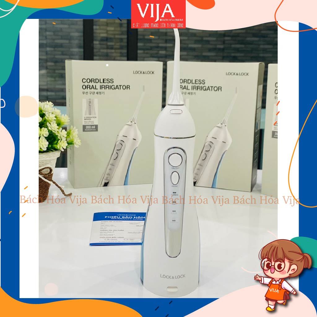 Máy tăm nước không dây LocknLock ENR156BLU | Shopee Việt Nam