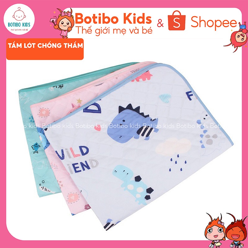 Tấm lót chống thấm Baby pilch cho bé BOTIBO KIDS | Shopee Việt Nam