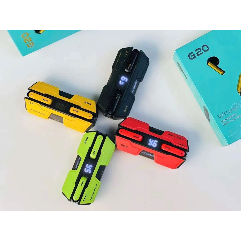 Tai Nghe Bluetooth Hubert Sprot Wireless G20 Stereo Bass Pin 6H Thiết ...