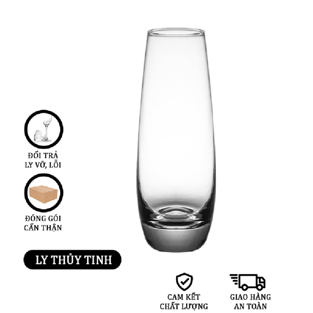 Ly Highball Tuylip đế dày, Ly uống nước thân cao sang trọng | Shopee ...