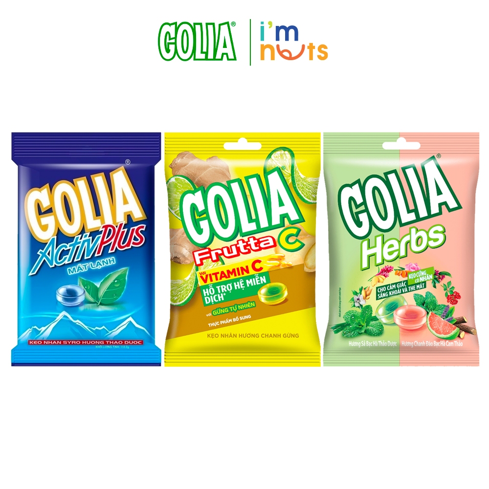 Kẹo Golia Activ Plus đủ vị gói nhỏ tiện lợi | Shopee Việt Nam