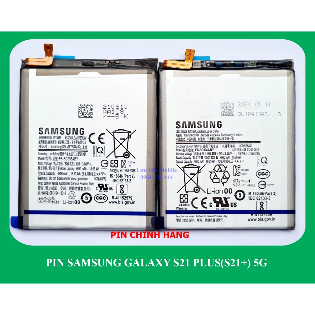 Pin Samsung Galaxy S21 Plus | Pin Galaxy S21+ 5G chính hãng | HÀNG NHẬP ...