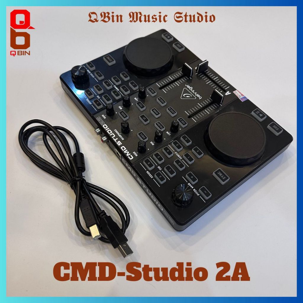 Bàn dj mini behringer CMD Studio-22A Sử dụng phần mềm vitual dj like new | Shopee Việt Nam