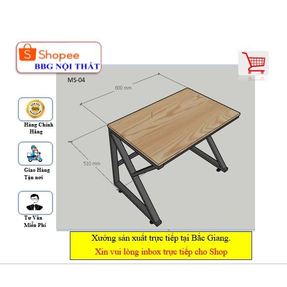 Bàn Học, Bàn máy tính,Bàn để đồ dùng-BBG SHOP | Shopee Việt Nam
