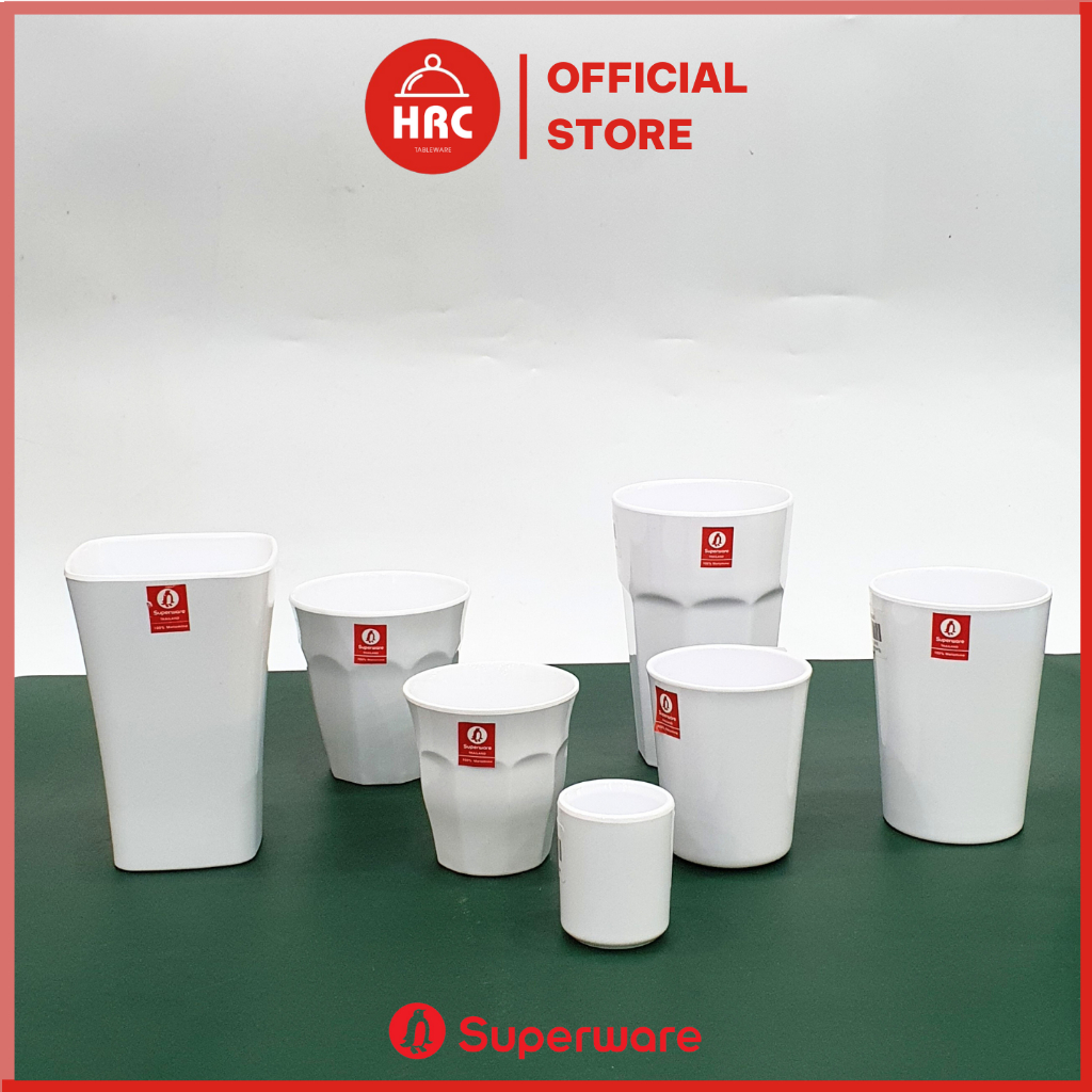 Bộ cốc nhựa , ly , tách uống nước SUPERWARE 100% nhựa Phíp Melamine màu ...