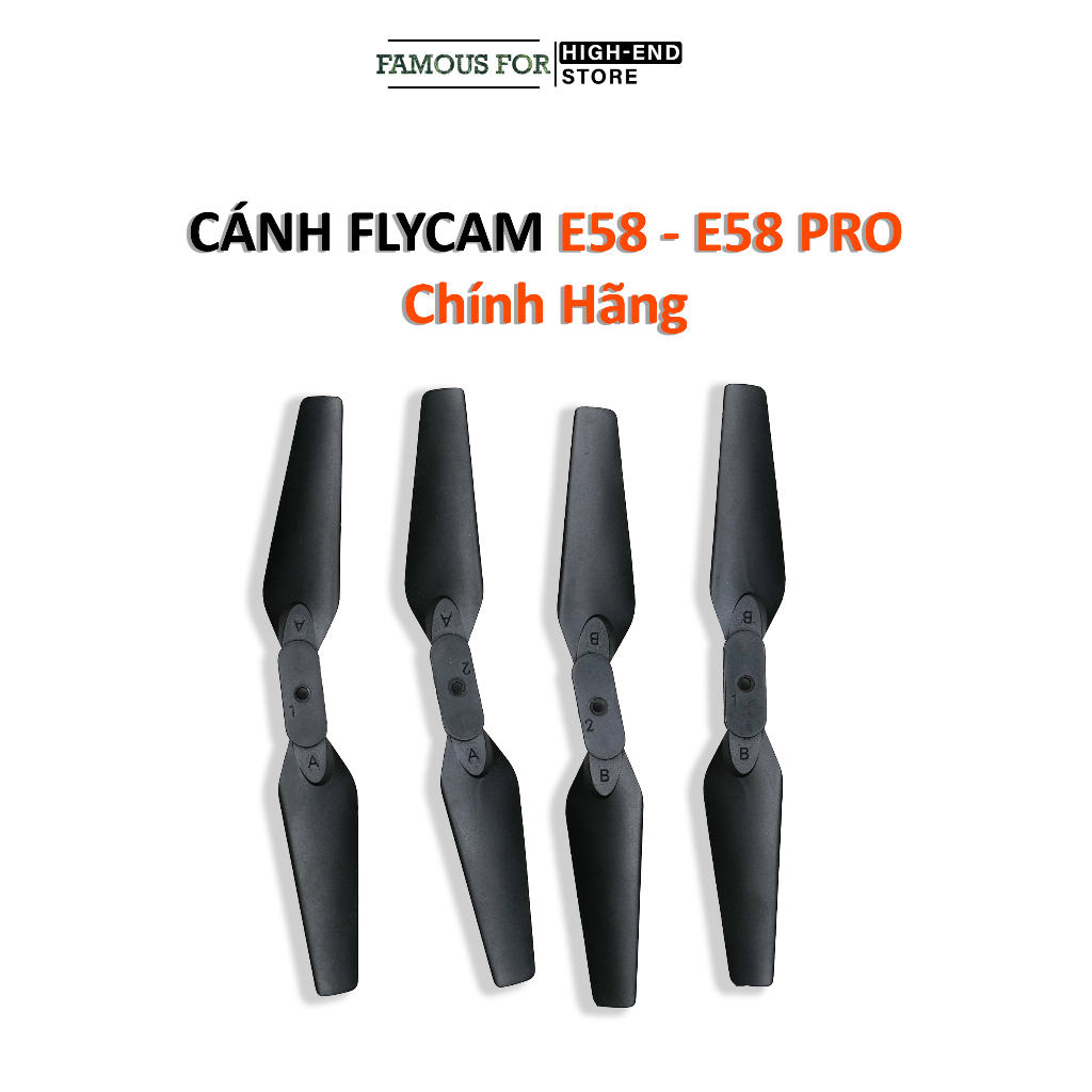 Bộ 8 Cánh flycam E58 - e58 pro 2023 chính hãng | Shopee Việt Nam