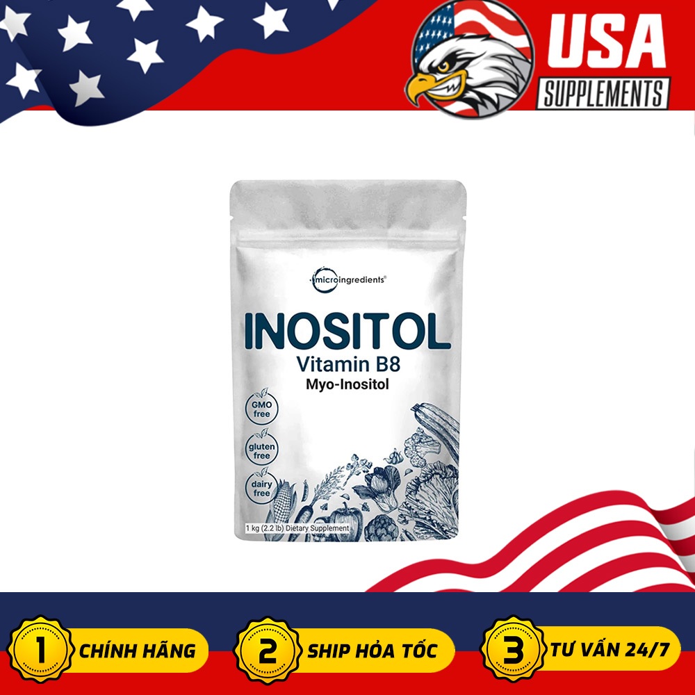 Micro Ingredients Inositol (1kg) | Shopee Việt Nam
