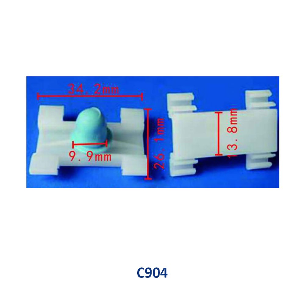 Bộ 10 chốt nhựa C904 dành cho xe BMW sản xuất với độ chính xác cao ...