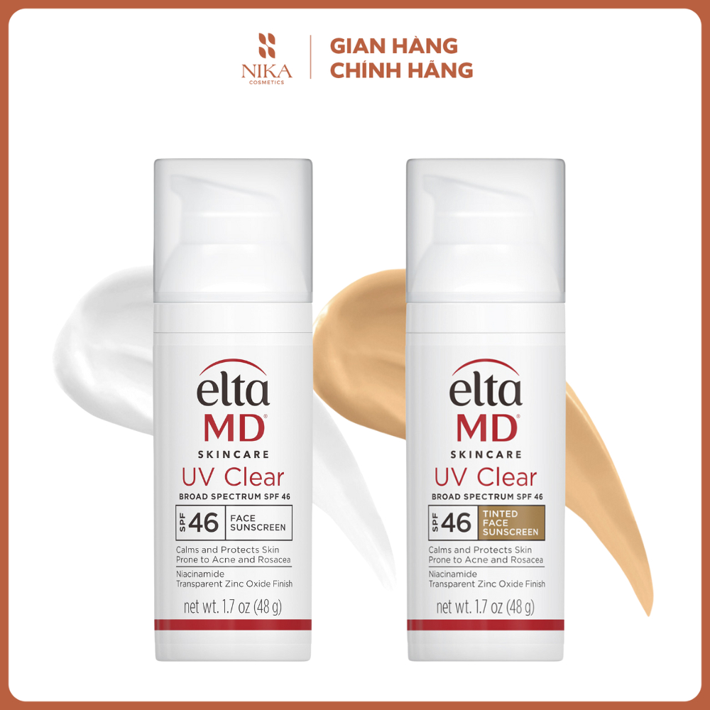 [MẪU MỚI] Kem chống nắng Elta MD UV Clear Broad-Spectrum SPF 46 48g [Nika Cosmetics] | Shopee ...