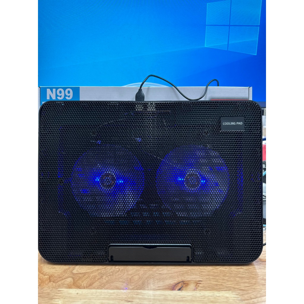 Tản nhiệt/ Fan laptop N99 (2 Fan) | Shopee Việt Nam