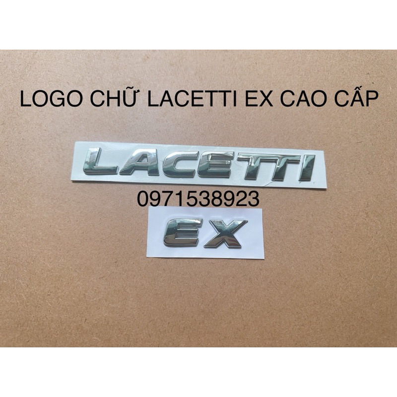 LOGO CHỮ LACETTI EX CAO CẤP GIÁ RẺ | Shopee Việt Nam