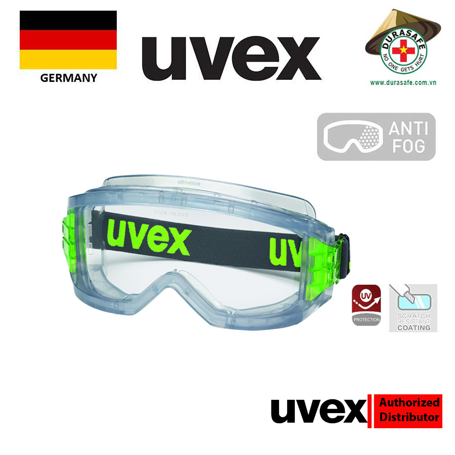 Kính Uvex 9301906 Tầm nhìn rộng 180 độ, chống hóa chất, chống đọng sương | Shopee Việt Nam