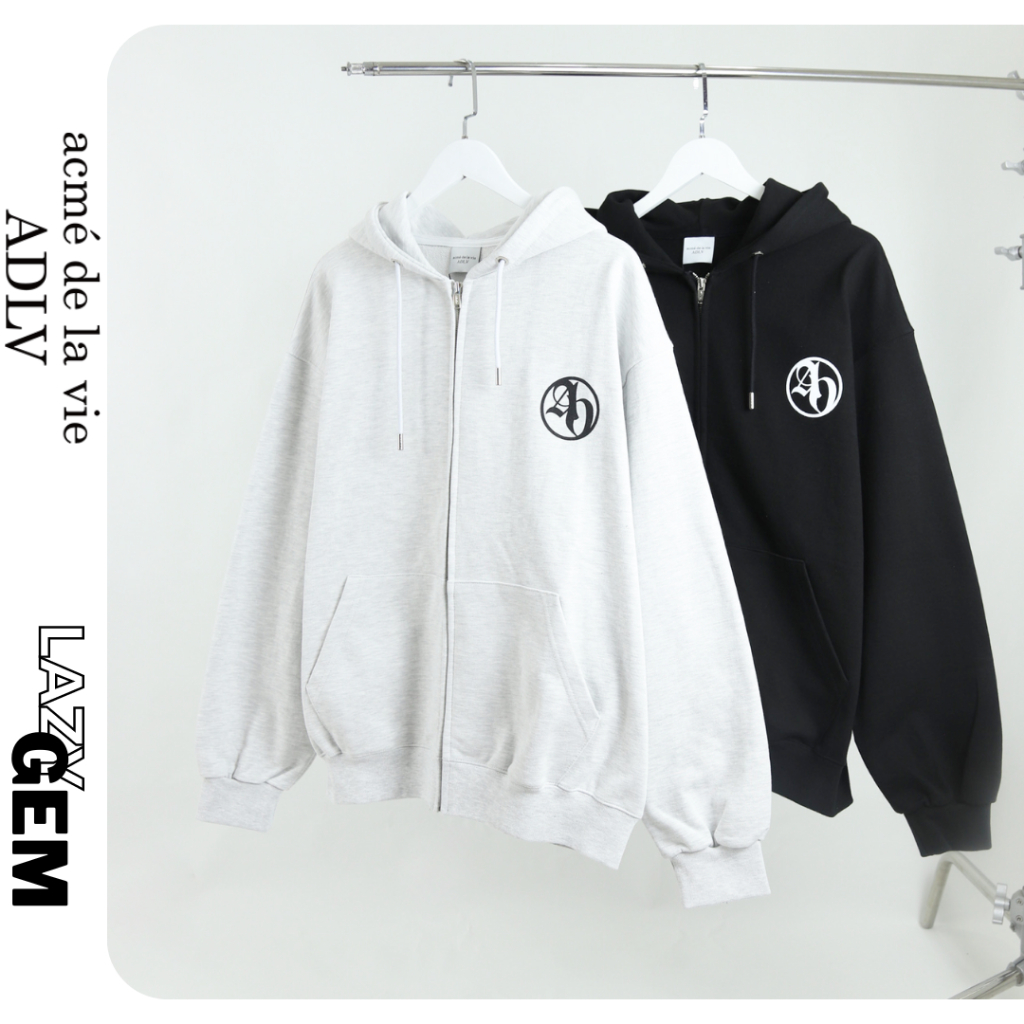 [ADLV CHÍNH HÃNG] HOODIE ZIP ADLV BASIC SS2023 - AUTHENTIC 100% KOREA ...