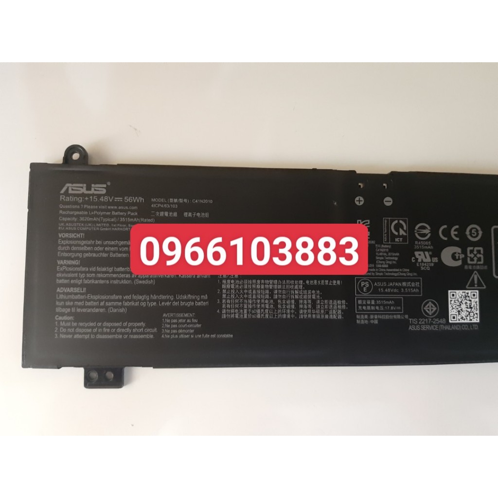 Pin Dành Cho Laptop ASUS ROG Strix G15 G513 G513QC G513IH G513QE G513QC ...