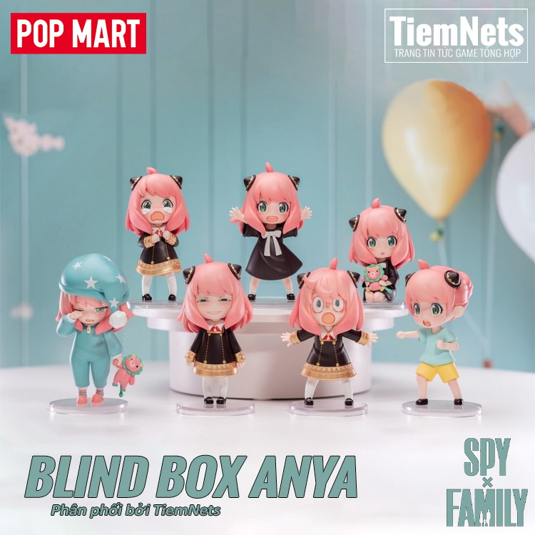 MÔ HÌNH BLIND BOX ANYA - POPMART ft SPYxFAMILY | Shopee Việt Nam