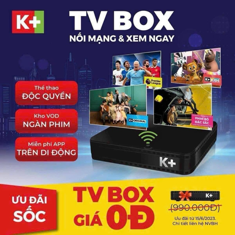 ĐẦU THU K+ TV Box | Shopee Việt Nam