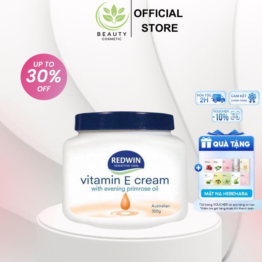 Kem Dưỡng Ẩm Redwin Vitamin E Cream 300g của Úc bảo vệ da khô, dưỡng da ...