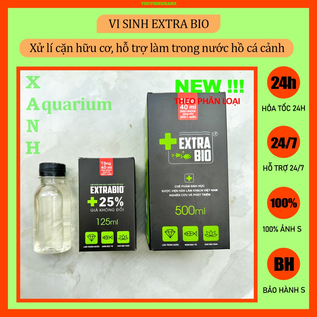 Vi sinh cá cảnh cao cấp Extra Bio | Shopee Việt Nam