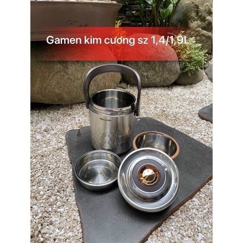 Cà Mên Kim Cương - Hộp cơm AILIJIN inox cao cấp giữ nhiệt 1L4 | Shopee ...
