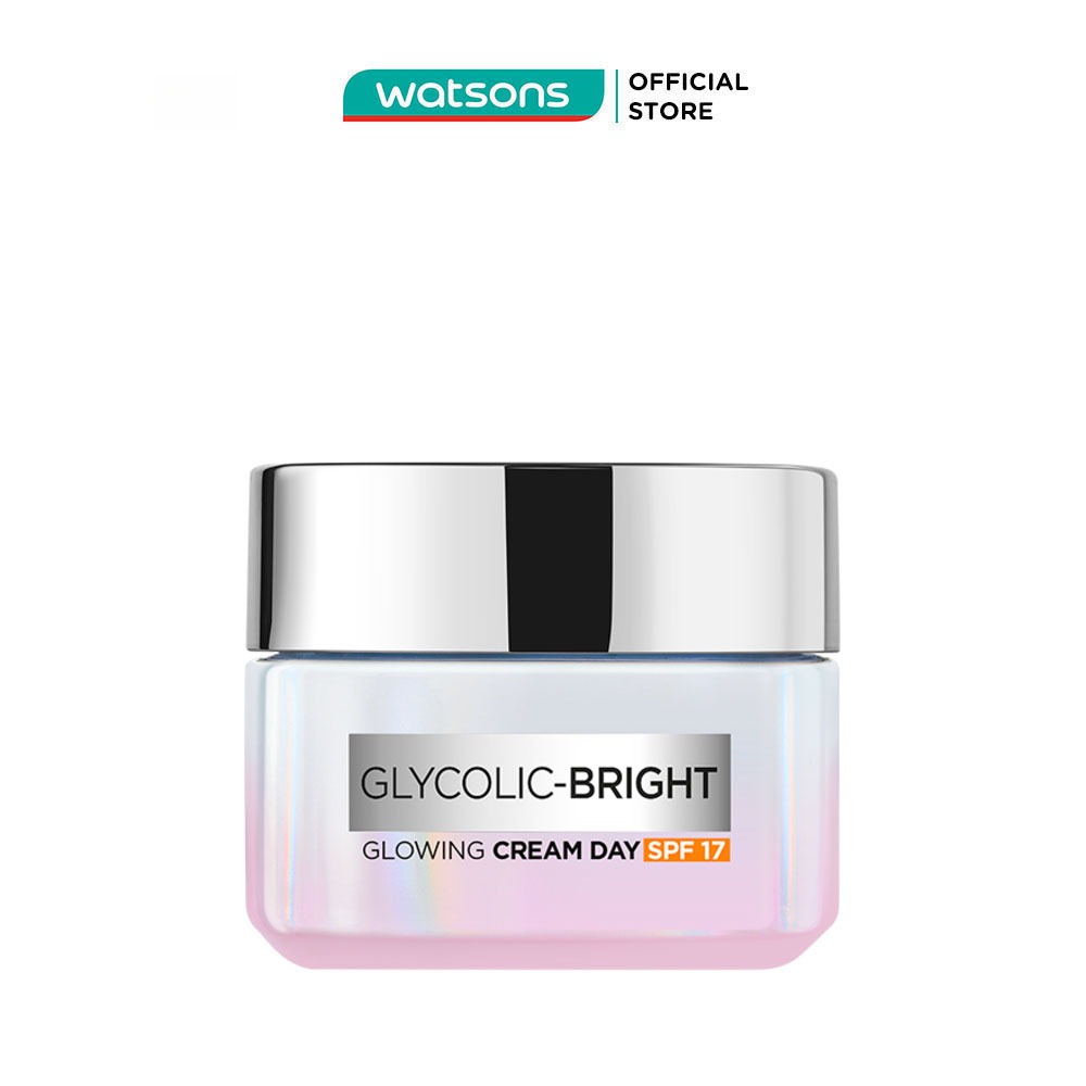 [QUÀ TẶNG KHÔNG BÁN] L'Oreal Paris Glycolic Bright Cream Day SPF17 15ml ...