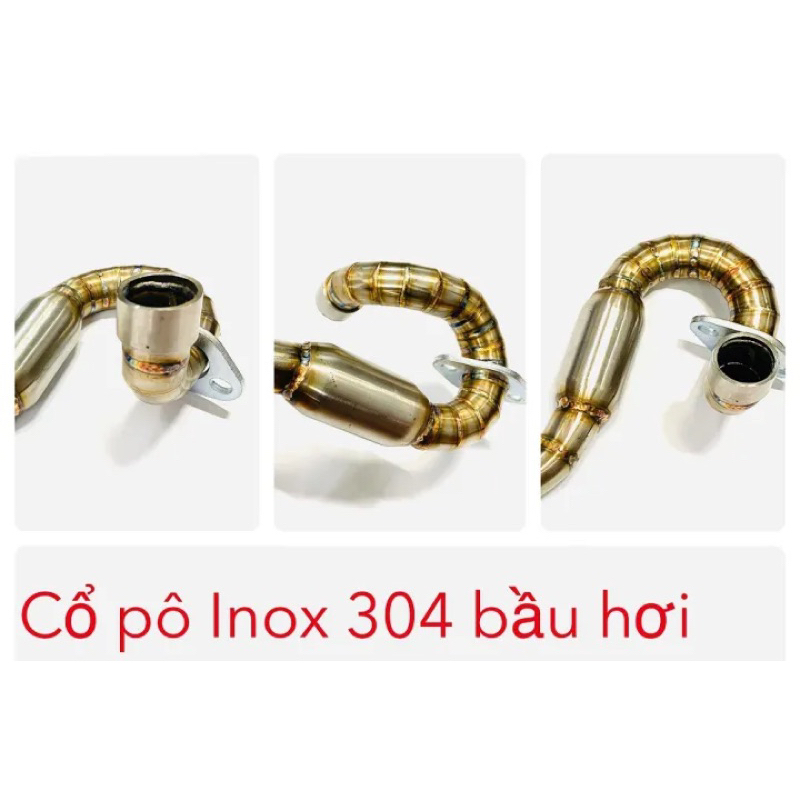 cổ pô bầu hơi 27mm gắn wave dream cub chaly si50 vv | Shopee Việt Nam