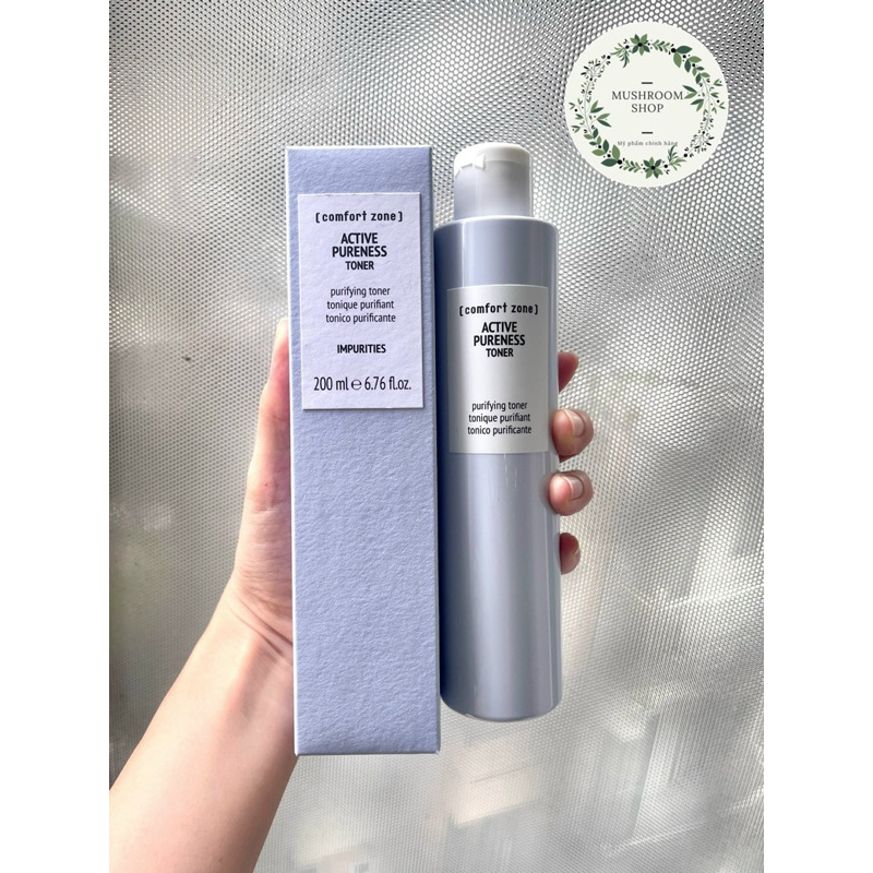 Toner Comfort Zone dành cho da dầu mụn Active Pureness Toner | Shopee ...