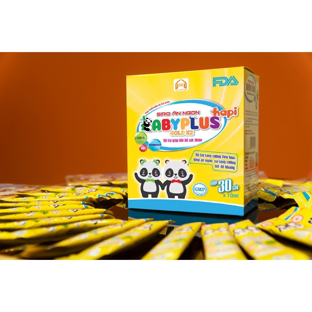 Siro Babyplus Hapi ( hộp 30 gói ) | Shopee Việt Nam