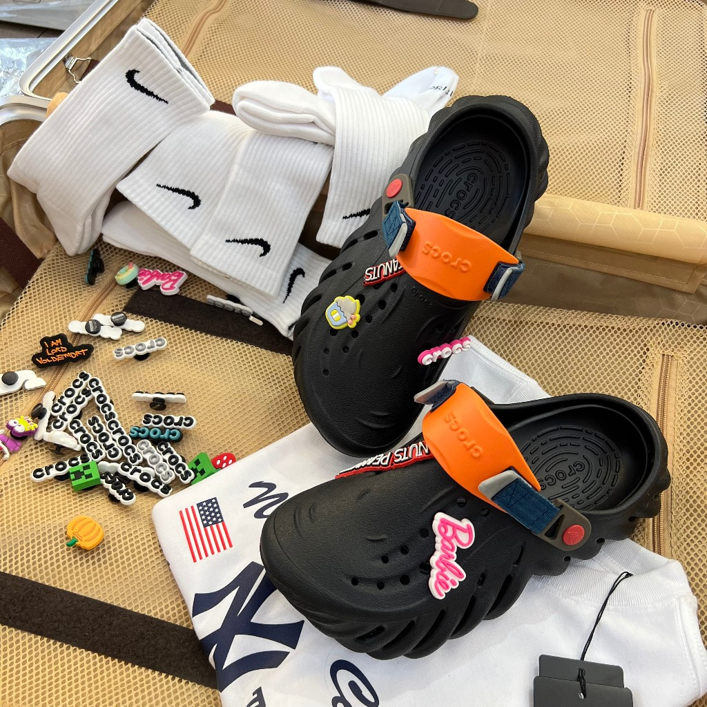 [CHÍNH HÃNG] Giày CLOG UNISEX CROCS ECHO CLOG *QUAI NGẪU NHIÊN* - MÀU ...