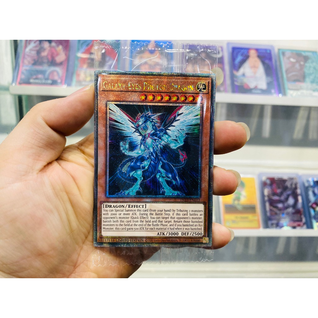 Thẻ bài Yugioh Mã TN23-EN012 - Galaxy-Eyes Photon Dragon - Quarter Century Secret Rare - 1st ...