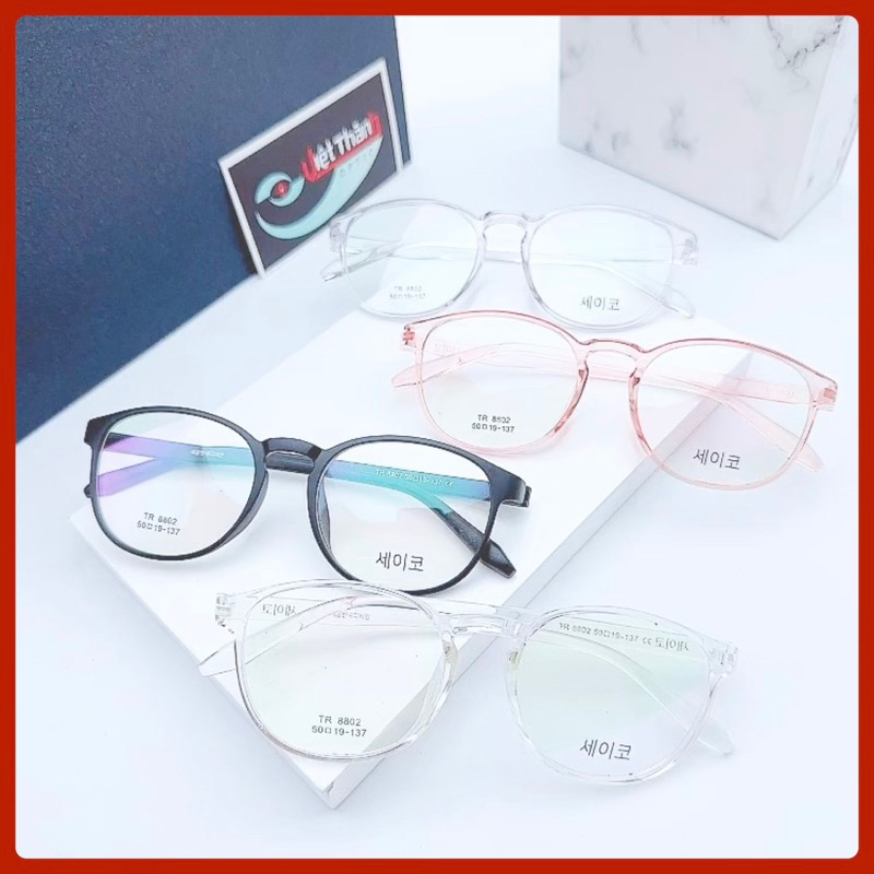 A369 HCM Mắt Kính Cận gọng siêu dẻ kính mắt mèo thời trang tròn nhỏ xinh TẶNG MẮT CẬN VT97 ...