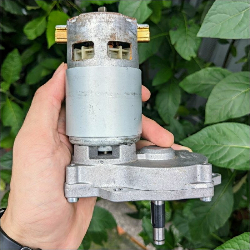 motor giảm tốc 12v ~18v, 500w tháo máy cưa xích ryobi, motor 991 9912 ...