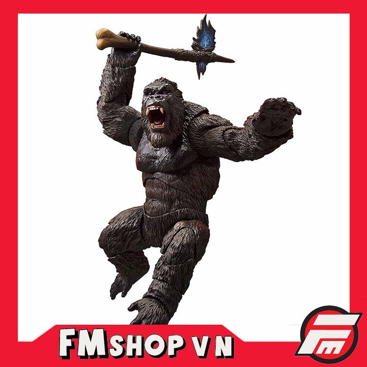 (CÓ SẴN) MÔ HÌNH CHÍNH HÃNG NHÂN VẬT SHM "GODZILLA VS KONG 2021" KONG ...