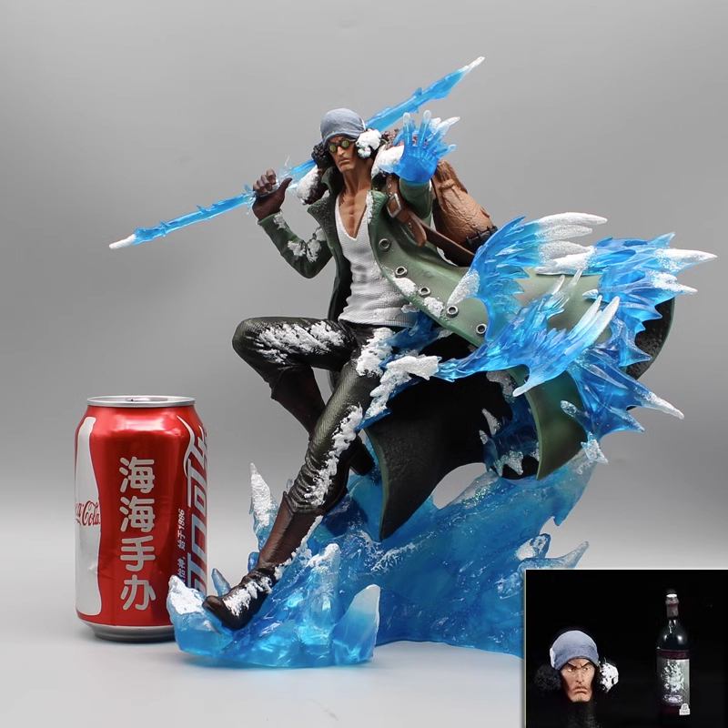 One Piece Anime Figure 30cm Aokiji Kuzan Action Figurine Gk | Shopee ...
